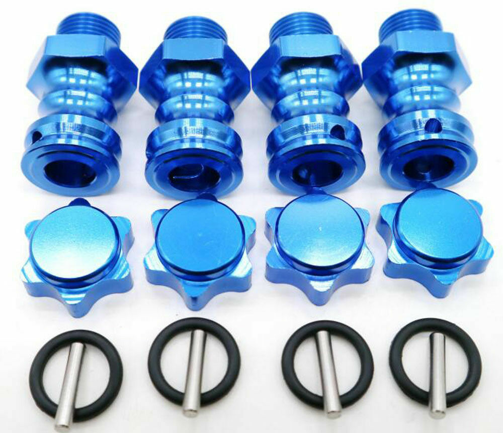 1:8 Rc Car 17mm Wheel Hex Hub Extension Adapter Alloy 4PCS 23mm 12mm ...