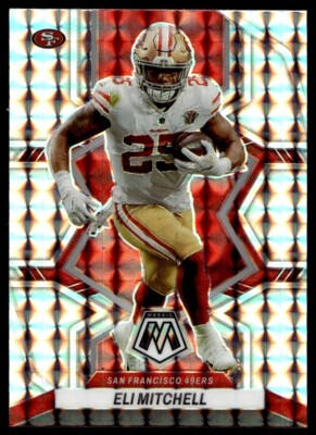 2022 Panini Mosaic Silver Eli Mitchell Rookie G57 San Francisco 49ers #176 | eBay