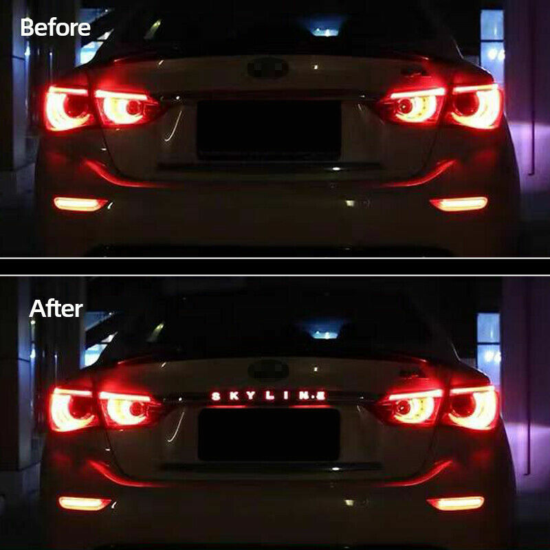 Fit 2014-2017 Infiniti Q50 Q50S Rear Door Trunk LED Tail Light Brake ...