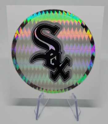 1990 Vintage Chicago White Sox Hologram Sticker Prism Vending Machine ...