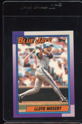 1990 TOPPS TIFFANY #779 LLOYD MOSEBY TORONTO BLUE JAYS | eBay