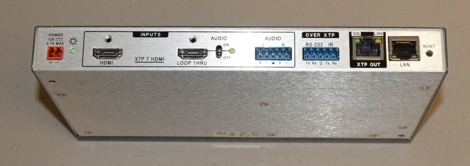 Extron XTP T HDMI HDMI Transmitter for Audio Video RS-232 IR & Ethernet ...