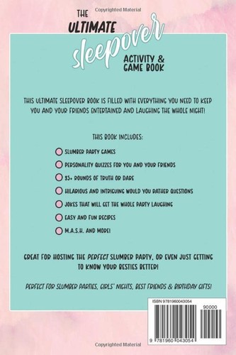 The Ultimate Sleepover Party Game and Activity Book: Sleepover Games ...