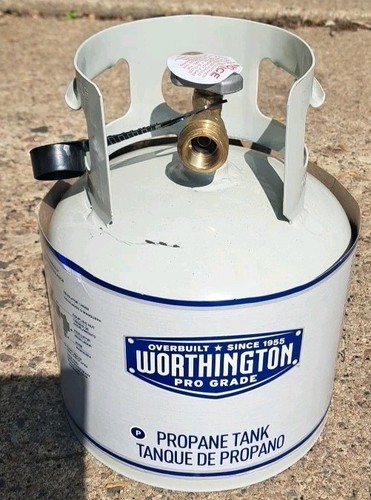 Worthington Small Propane Tank 4.25lb RVs Camping New/Old stock Manuf ...