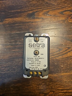 SETRA 2641001WD2DT1C MODEL 264 | eBay