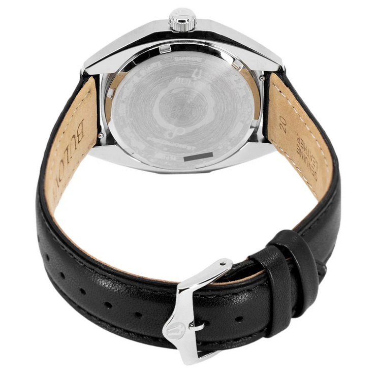 Bulova Classic Jet Star Precisionist 96B414 Sapphire Crystal Gray Dial ...