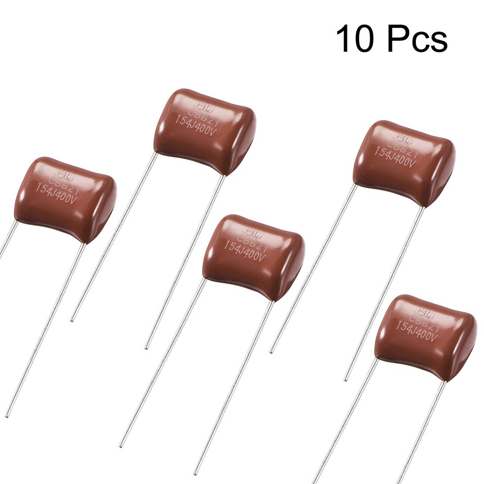 CBB21 Metallized Polypropylene Film Capacitors 400V 0.15uF 10 pcs | eBay