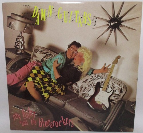 RAY FULLER & THE BLUESROCKERS - DAMN GUTARS (LP) 1987 US OAHU 001 VG+ ...