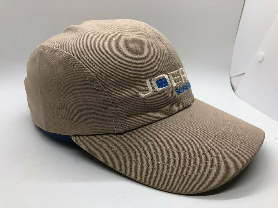 Joeris General Contractors Cap Hat Adult Adjustable Beige Cotton Texace ...