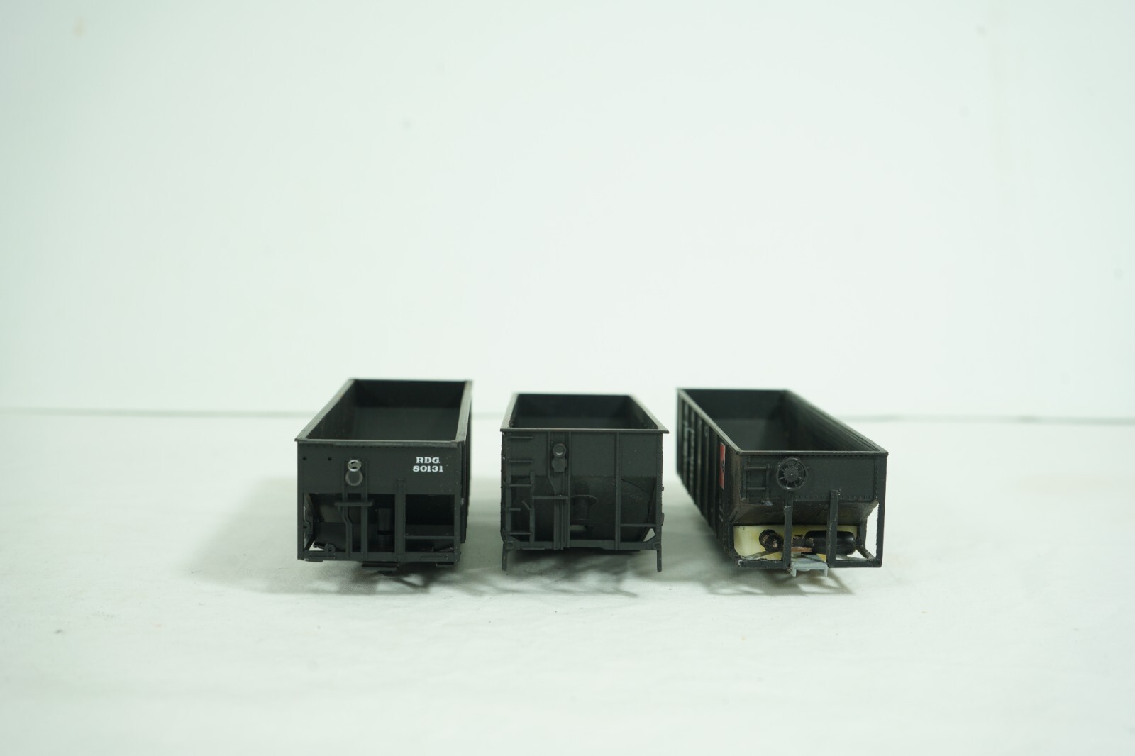 HO Scale 2-Bay Hopper Shell Lot 3x Reading Line RDG Project Lot B8 | eBay