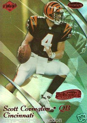 Scott Covington 1999 99 Collector's Edge Masters Rookie RC #39 #2093/ ...