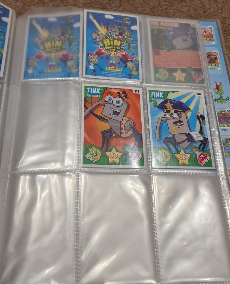 Bin Weevils: Mulch Mayhem Card Bundle- Includes Collector Binder | eBay