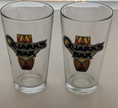 DRINKING GLASSES Star Trek: Deep Space Nine (DS9) - QUARK'S BAR, Lot 2 ...