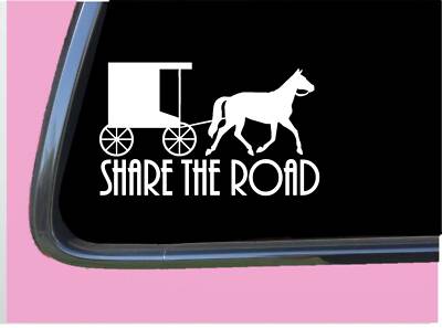 Share the Road Decal Sticker 6" TP 765 amish mennonite | eBay