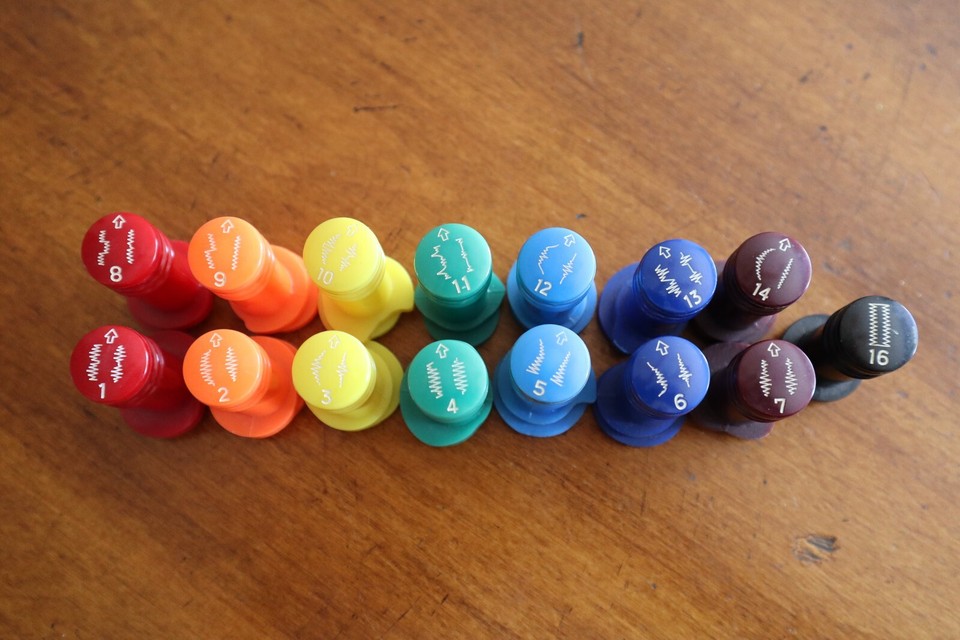 Vintage Morse Sewing Machine Rainbow Fashion Discs Cams - Missing 1 ...