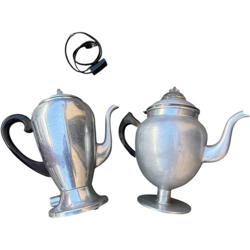 Vintage Mirro-Matic 8 Cup Electric And Lifetime Mark Stovetop Coffee ...