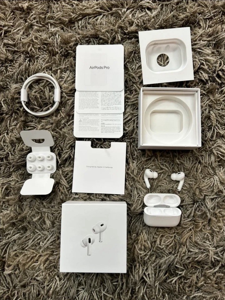 AirPod Pro 3rd Generation Bluetooth Earbuds with Charging Case New ...