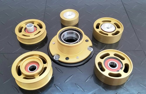 M113k Gold 77mm & 5 piece bundle AMG mercedes E55,CLS55,S55, CL55,G55 ...