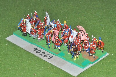 15mm renaissance / japanese - samurai 33 figs - cav (90269) | eBay UK