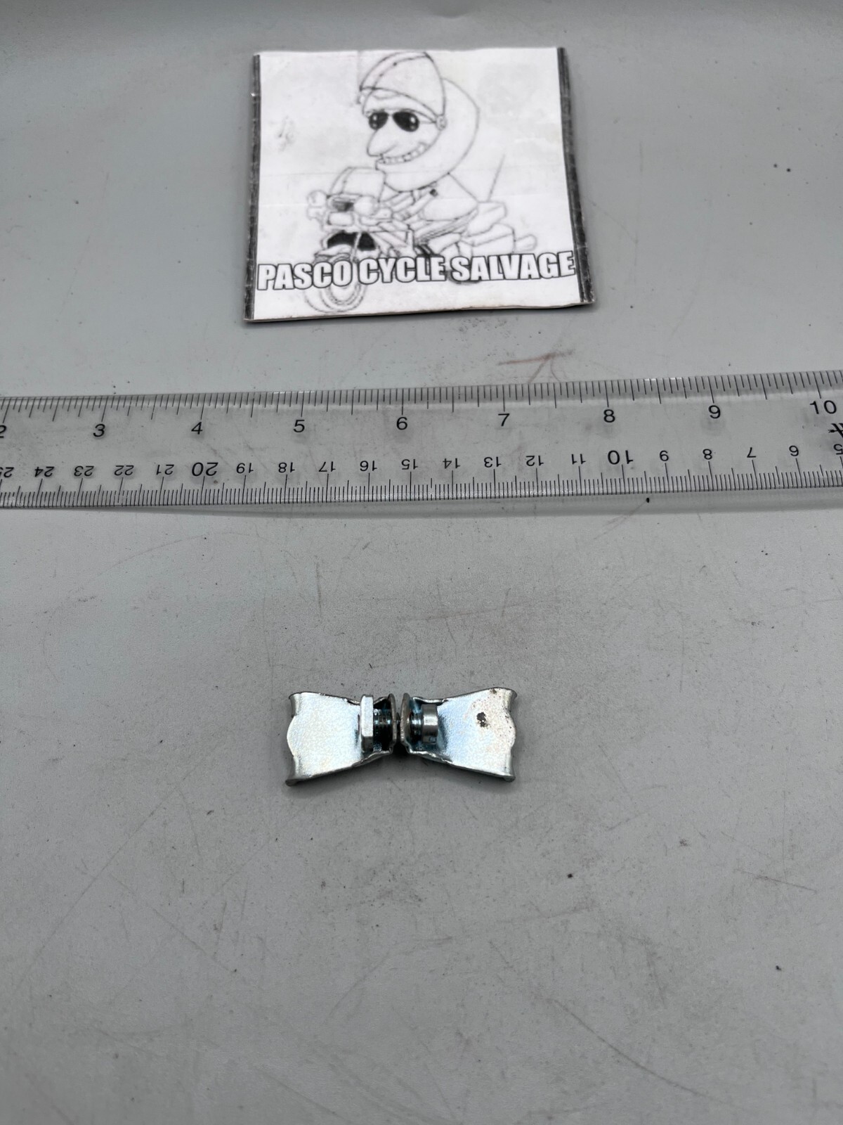 NOS- Triumph T90 T100 T120 Silver Air Filter Band Clamp Assembly 82-4810 | eBay