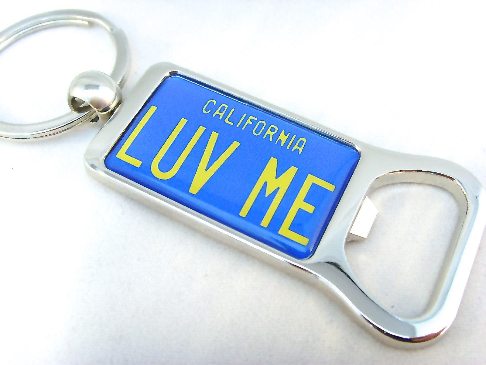 National Lampoon Luv Me Voiture Licence Number Plaque Porte-Clé ...