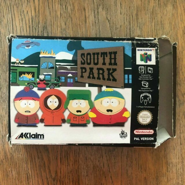 South Park Nintendo 64 Boxed Complete With Instructions N64 for sale ...