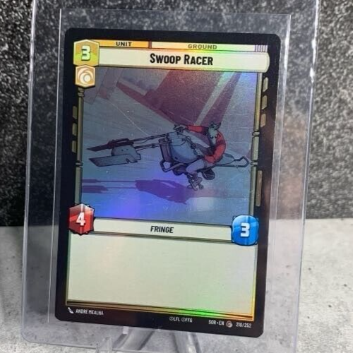 Star Wars Unlimited: Spark of Rebellion - FOIL - Swoop Racer - 210/252 ...