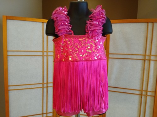 Curtain Call Pink Jazz Lyrical Modern Ballet Dance Competition Costume ...