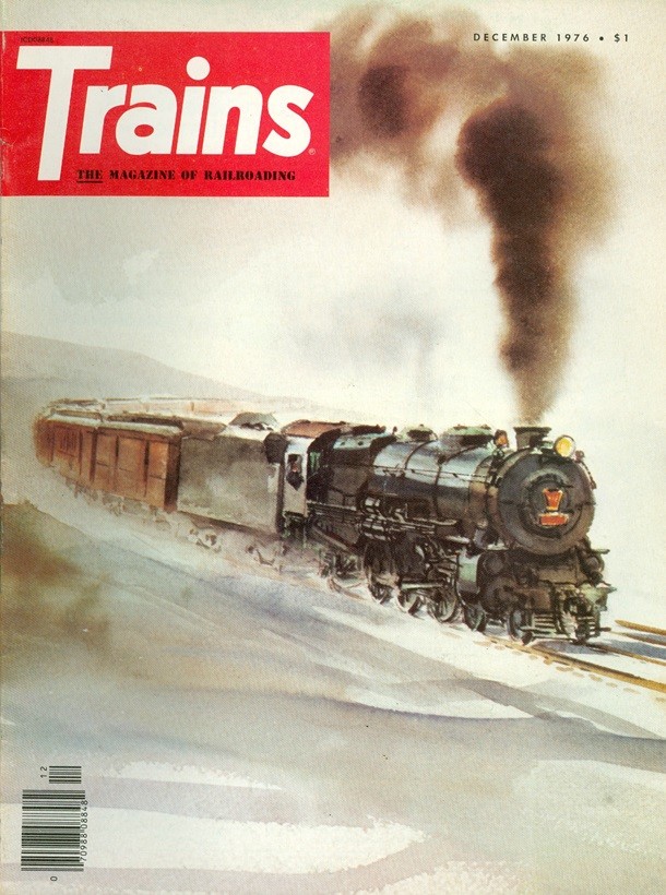 1976 Trains Magazine: Big Little D&H/William Moedinger/USA Rail Pass | eBay