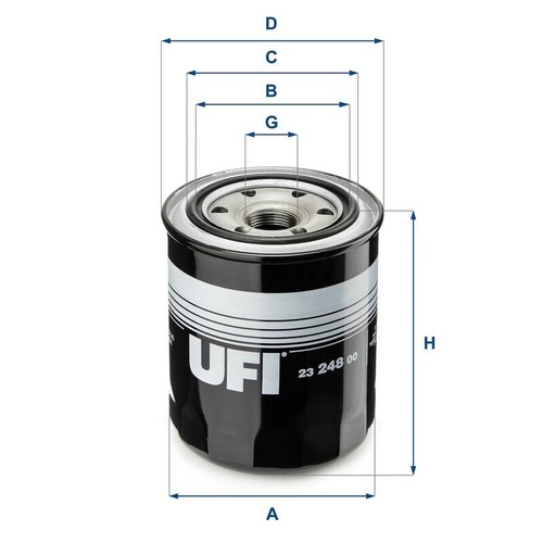 UFI Ölfilter Oelfilter Oil Filter 23.248.00 | eBay.de