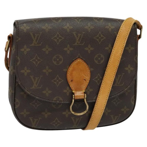 LOUIS VUITTON Monogram Saint Cloud GM Shoulder Bag M51242 LV Auth nb375 ...
