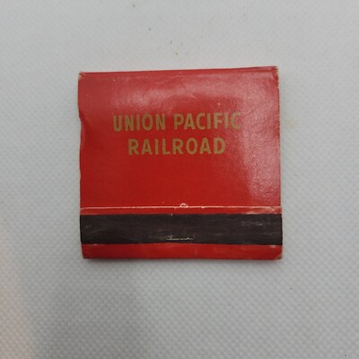 Union Pacific Railroad Matchbook Red Match Box Vintage Matches | eBay