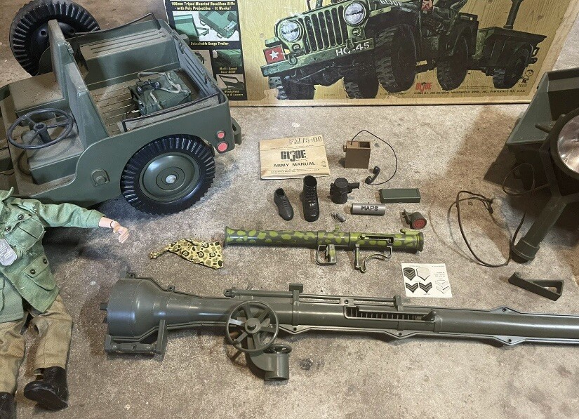 Vintage 1965 GI JOE Official Combat Set And Figures🔥🔥🔥 | eBay