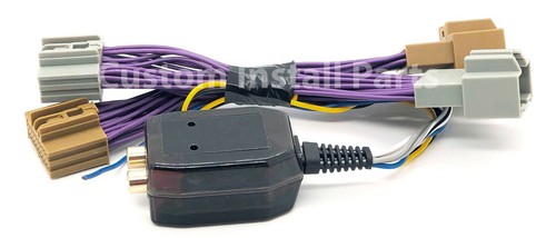 Factory Radio Add Aftermarket Subwoofer Amp Amplifier Plug Play Harness ...