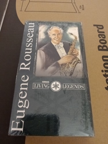 Yamaha Living Legends - Eugene Rousseau VHS Brand New & Sealed ...