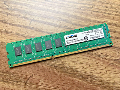 Crucial CT51272BA1067 4GB 240-pin DIMM DDR3 PC3-8500 DESKTOP RAM ...