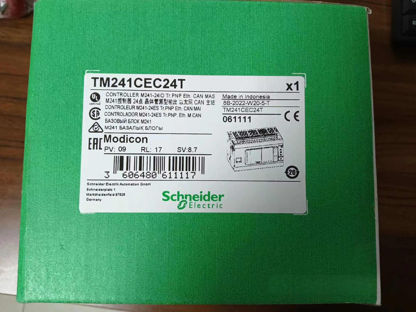 1pcs New Schneider TM241CE24T Controller Module Fast Ship Via Ups | eBay