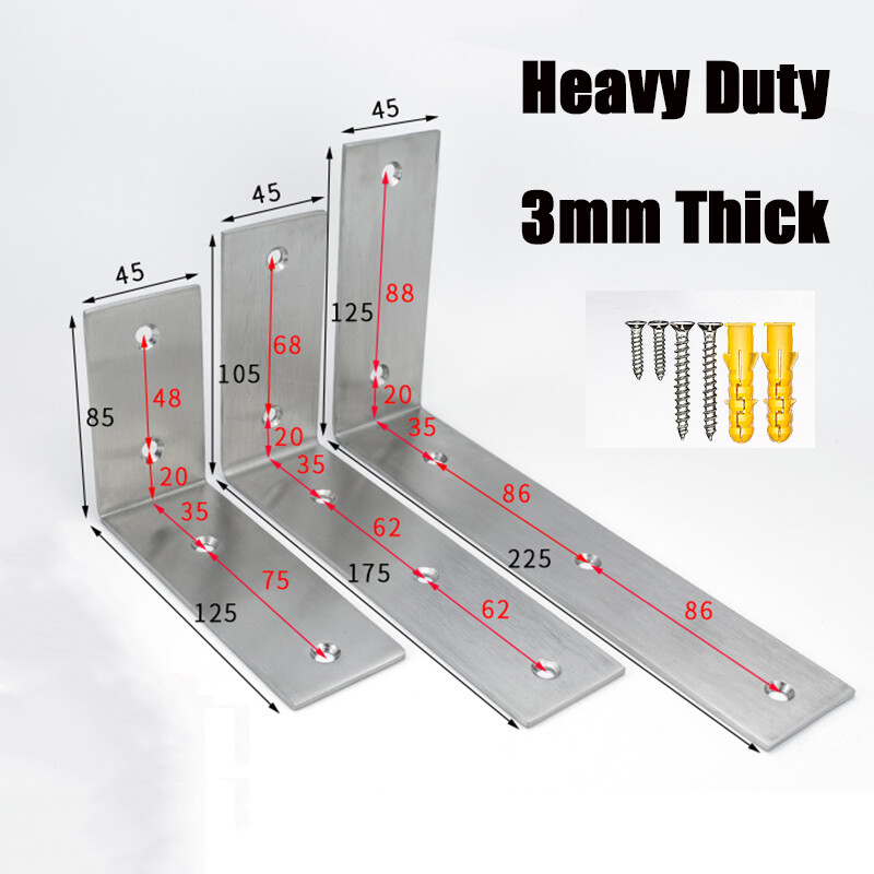 Heavy Duty Right Angle Bracket Mountains Of Strength – Top