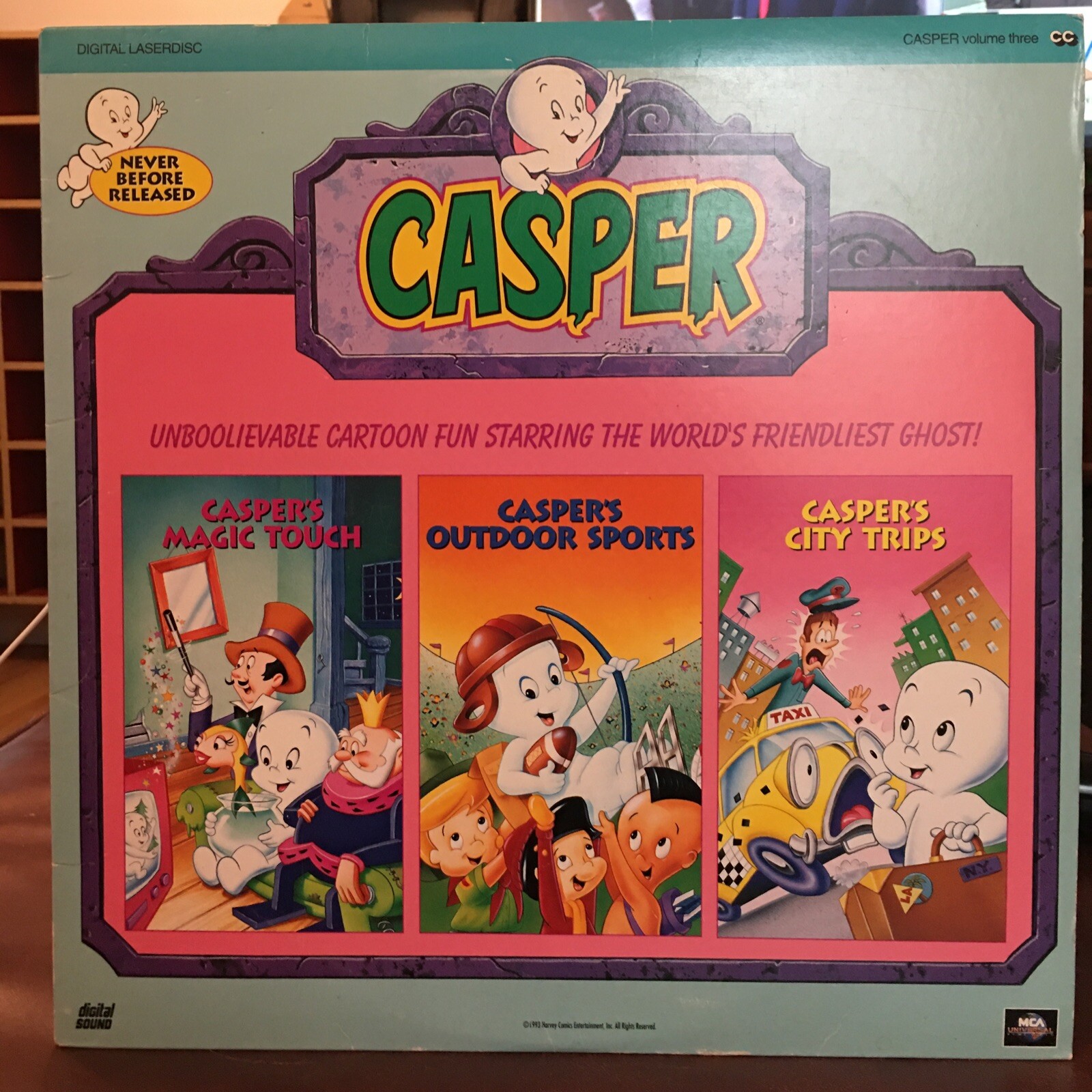 Casper's Magic Touch Casper The Friendly Ghost Rare Animation HTF ...