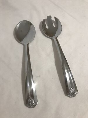 Lenox salad serving utensils Spoon and Fork | eBay