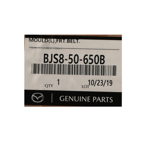 OEM NEW 2014-2018 Mazda 3 Belt Molding Front Left Chrome Mexico Built ...