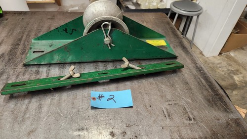 Greenlee 659 Tray Type Sheave & Clamp Plate, Cable Puller Tugger Part ...