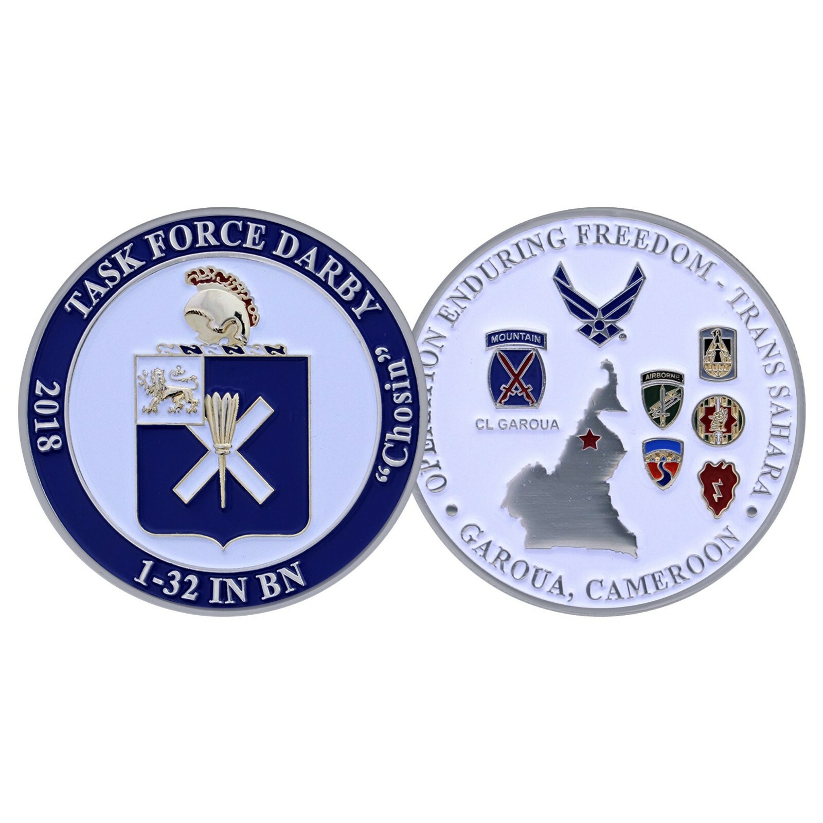 TASK FORCE DARBY 1-32 IN BN OEF IMCOM EUROPE SUSTAIN SUPPORT 1.75 ...