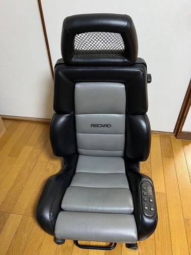 RECARO C Classic car seat black grey leather (one side) | eBay