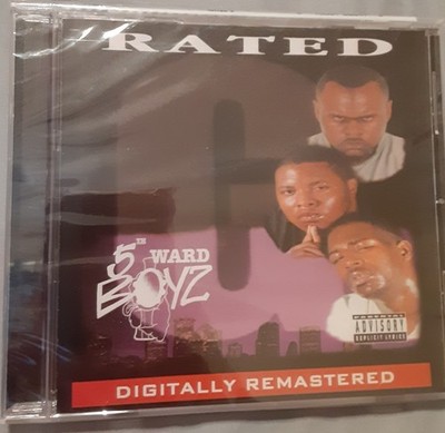 Rated G by 5th Ward Boyz (CD, 2007) Rap A Lot Records RARE NEW ...