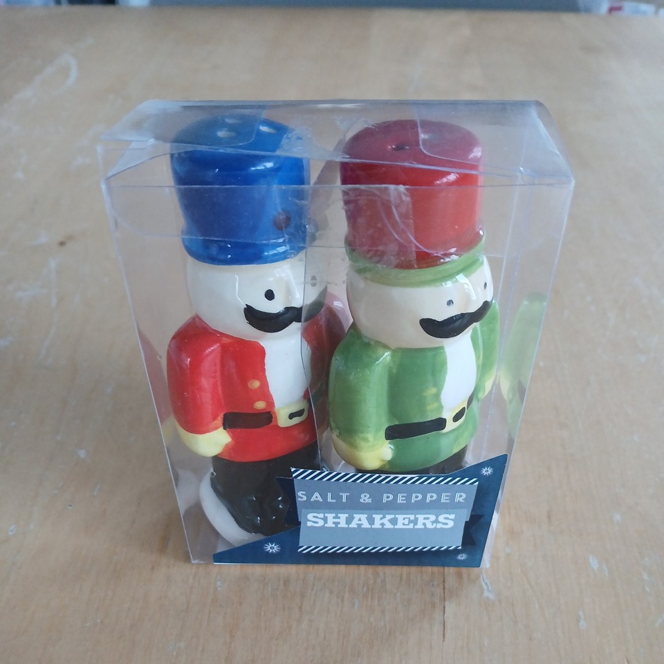 Novelty Toy Soldier salt and pepper shakers. New, unused. | eBay UK