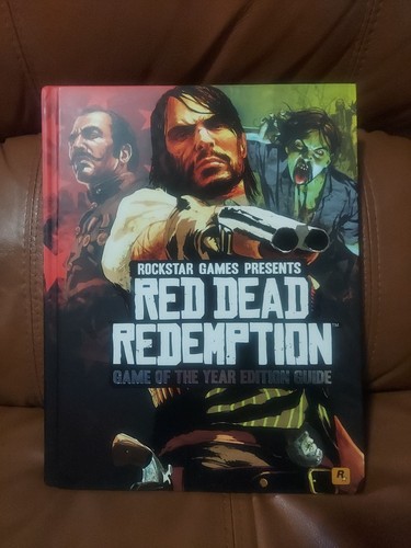 RED DEAD REDEMPTION Game of the Year guide collectors edition hardcover ...