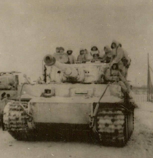 **RARE! German Pzkw.VI TIGER & Pzkw.III Panzer Tank in Whitewash Camo ...