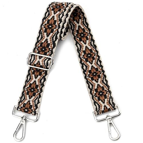 Purse Strap Silver Hardware Wide Bag Silver hardware Single Sided ...