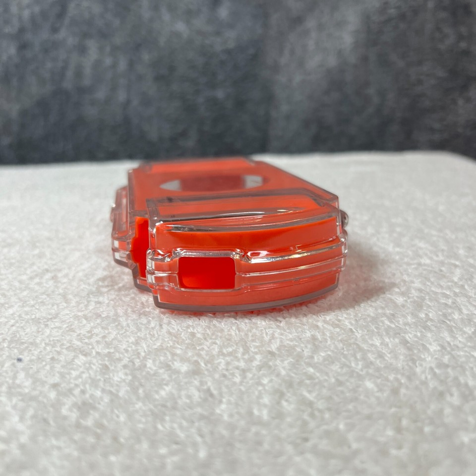 PSP Travel Case Logitech Console Hard Shell Carrying Carry Orange | eBay